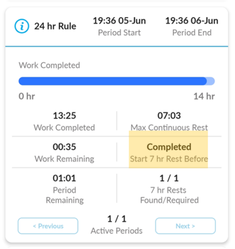 Counting time in accordance with Heavy Vehicle National Law - Hubfleet