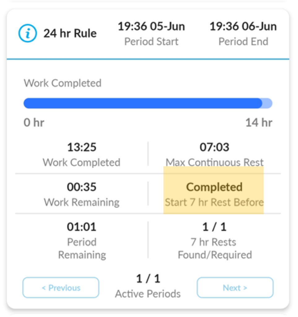 Counting time in accordance with Heavy Vehicle National Law - Hubfleet